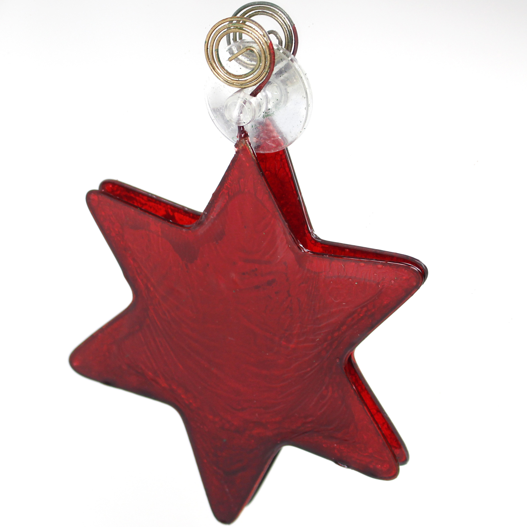 Stern in Rot | Handmade by jarmarkt